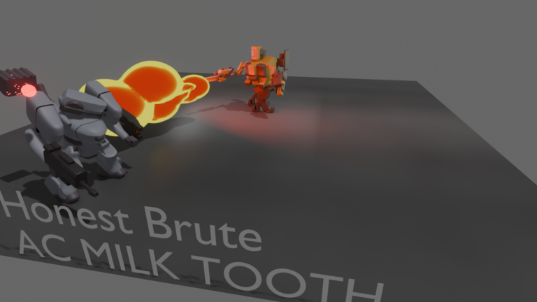 アーマードコア6 ミルクトゥースのSDモデルを作ってみた - SD Robbit工房