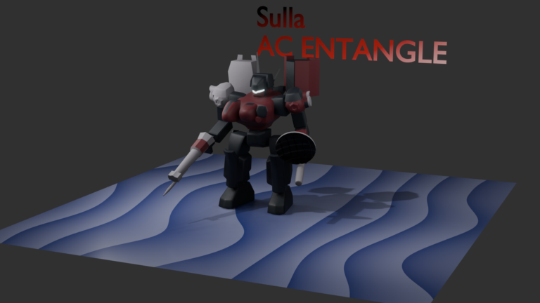 アーマードコア6 ENTANGLEのSDモデルを作ってみた - SD Robbit工房