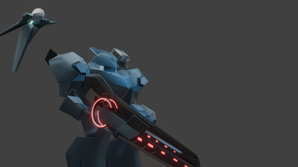 アーマードコア6 MIND BETAのSDモデルを作ってみた - SD Robbit工房