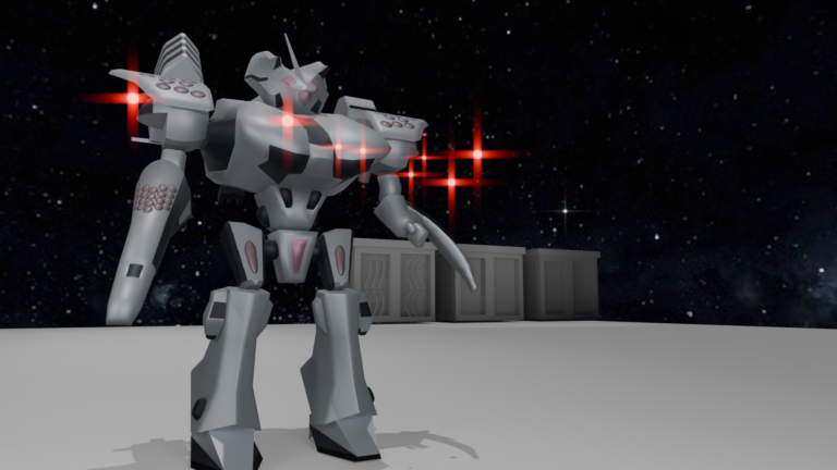 アーマードコア6のECHOデフォルメモデルを作ってみた - SD Robbit工房